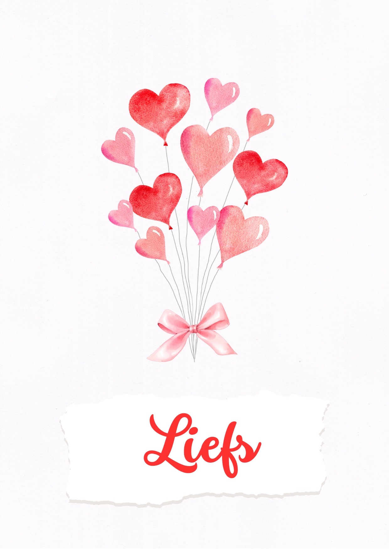 Liefs, enkele kaart – Kaarten, fotokaarten, wenskaarten & ansichtkaarten
